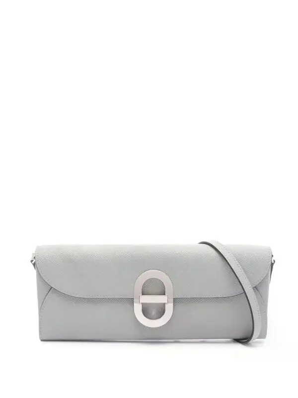 Hermès Epsom Chaine D'ancre To Go Wallet Crossbody Bag - Blue