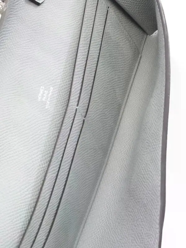 Hermès Epsom Chaine D'ancre To Go Wallet Crossbody Bag - Blue