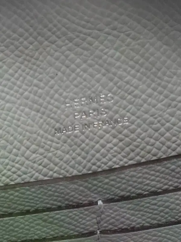 Hermès Epsom Chaine D'ancre To Go Wallet Crossbody Bag - Blue