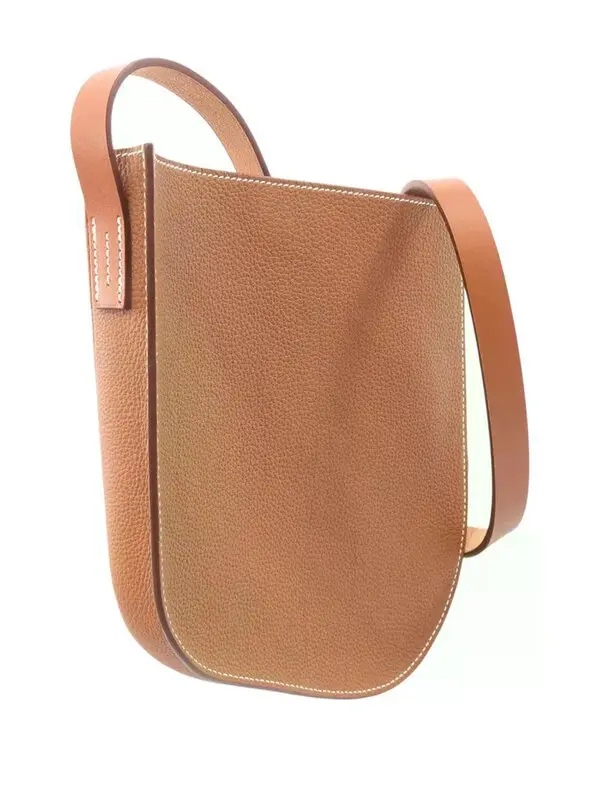 Hermès 2022 Togo Perspective Cavaliere 21 Crossbody Bag - Brown