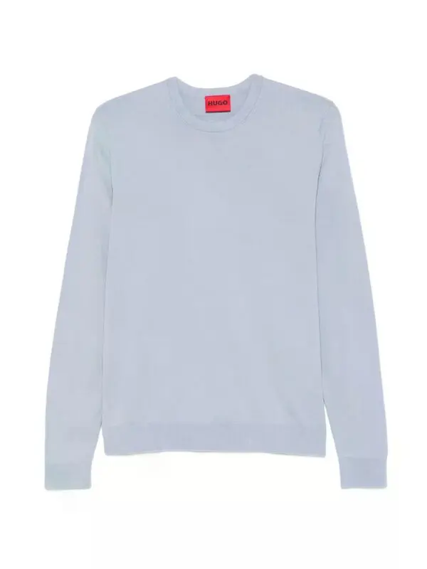 Hugo San Cody Long-sleeve Sweater - Blue