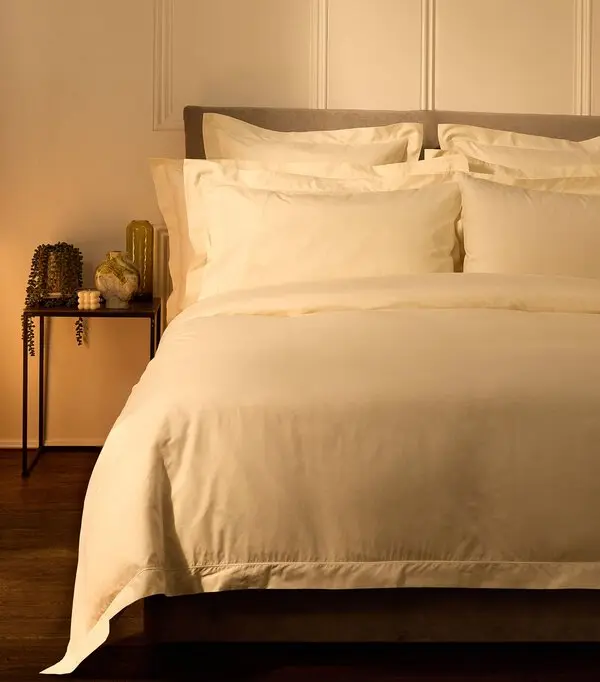 Harrods Chester King Fitted Sheet - Ivory