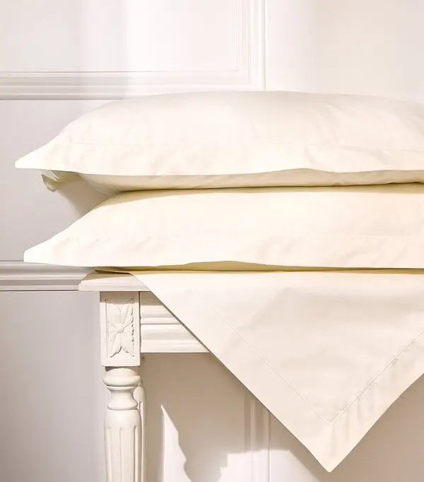 Harrods Chester King Fitted Sheet - Ivory