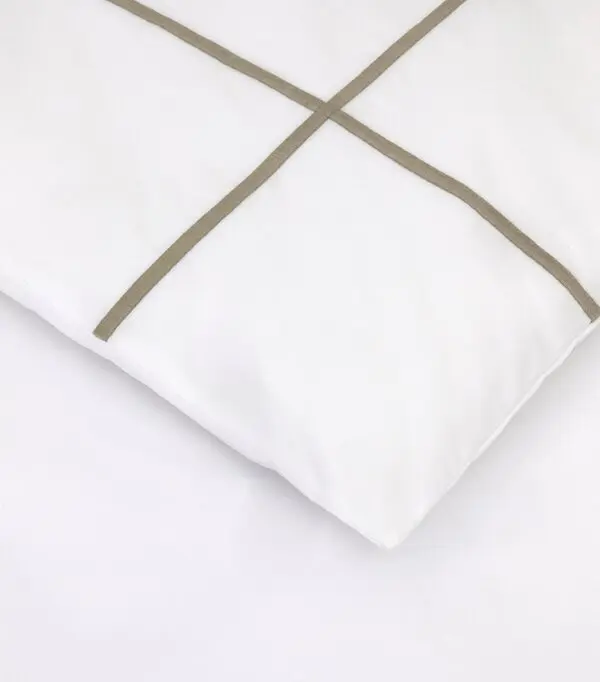 YVES DELORME Athena Duvet Cover - Green