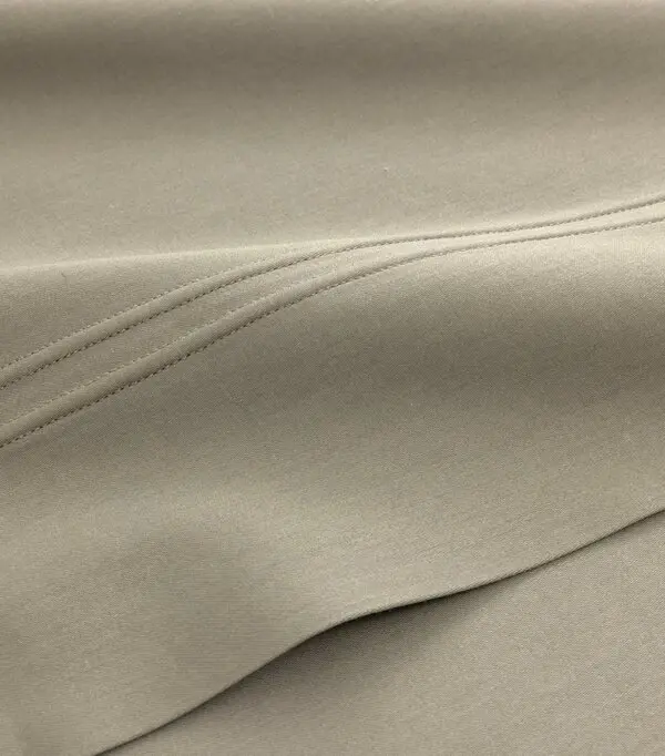 YVES DELORME Triomphe Kaki Flat Sheet - Green