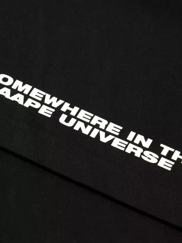 AAPE BY *A BATHING APE Logo-print T-shirt