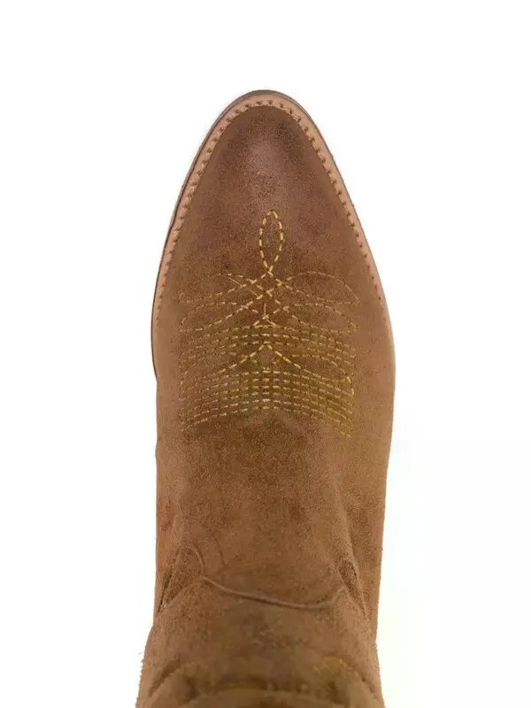 JULIE DEE Embroidered Cowboy Boots