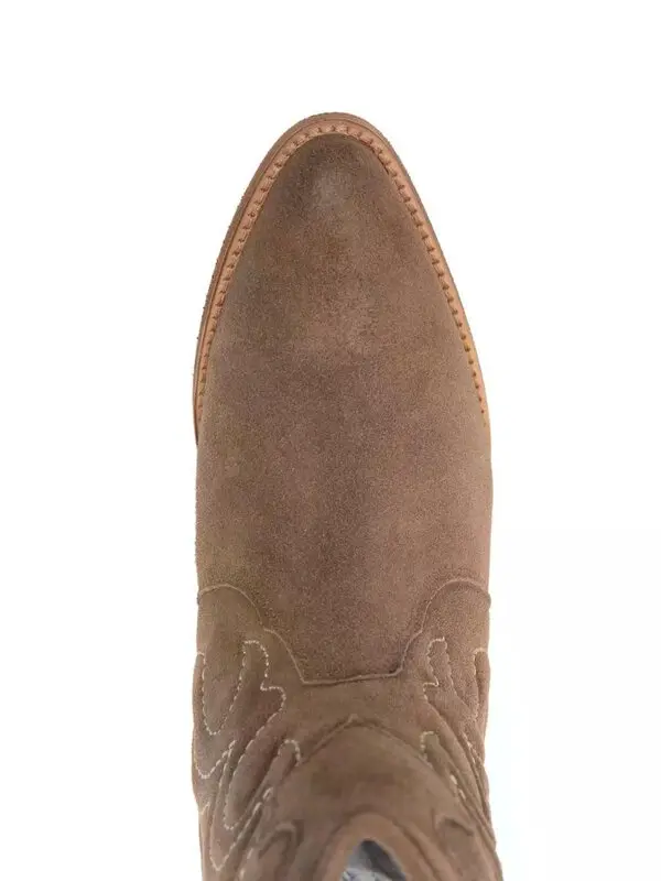 JULIE DEE Embroidered Cowboy Boots