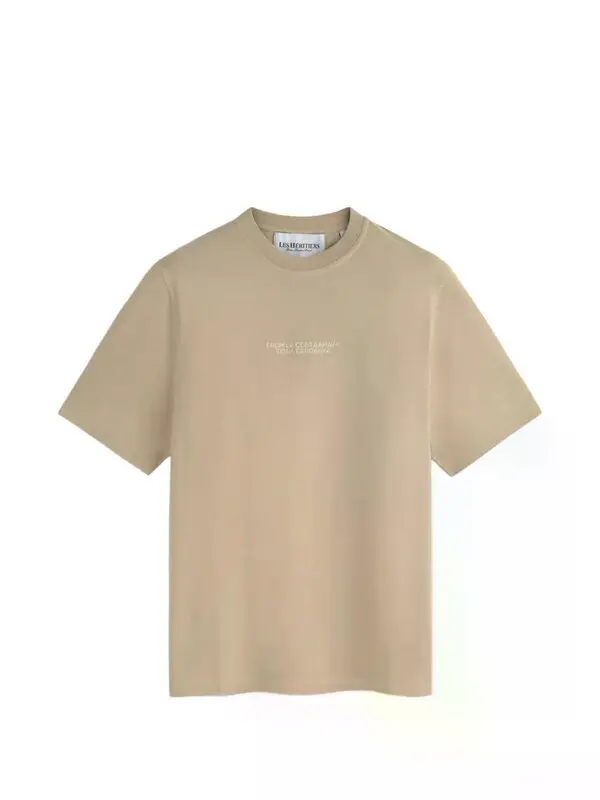 LES HÉRITIERS Roots" T-shirt - Neutrals