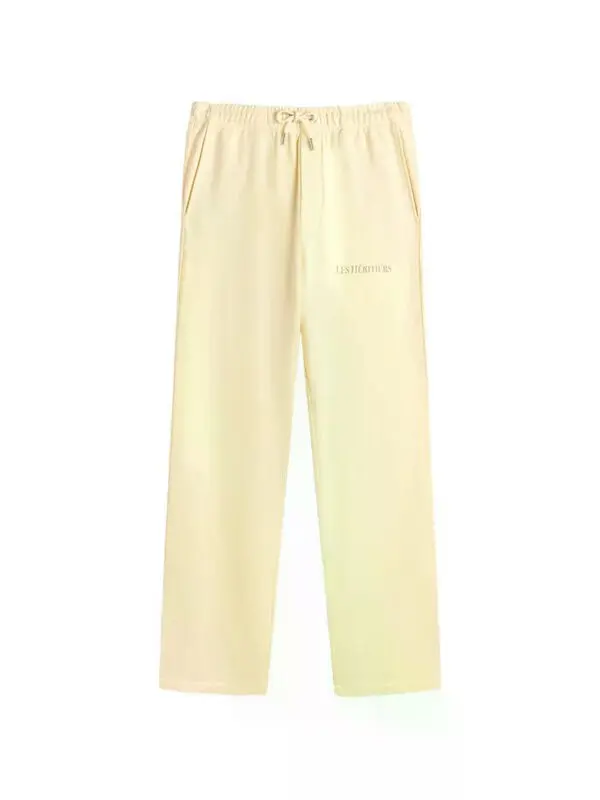 LES HÉRITIERS Logo-detail Track Pants - Neutrals