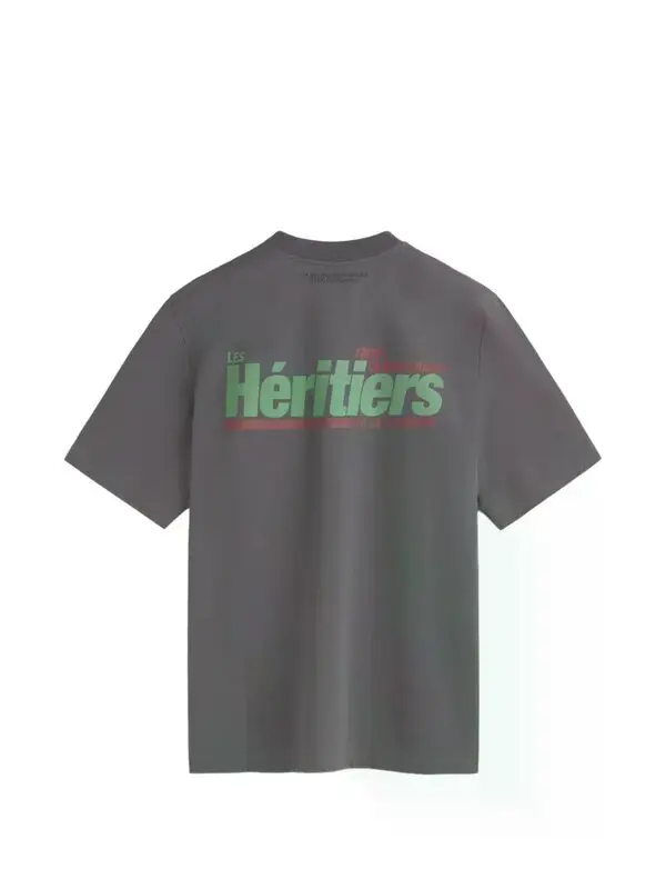 LES HÉRITIERS Logo Print T-shirt