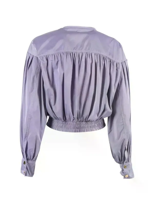 Elisabetta Franchi Cropped Bomber Jacket