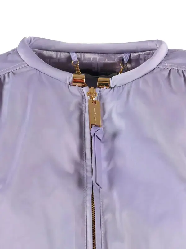 Elisabetta Franchi Cropped Bomber Jacket