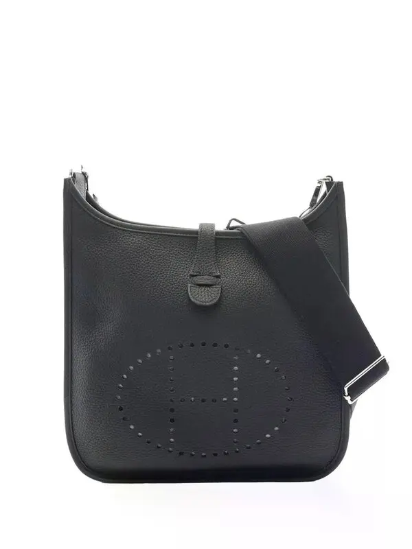 Hermès Clemence Evelyne Iii Pm Crossbody Bag - Black