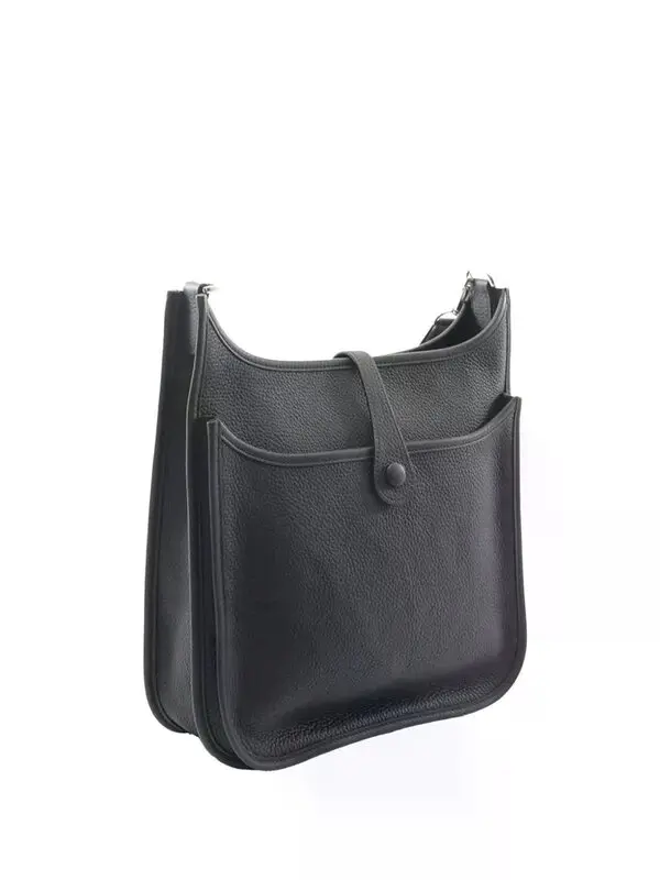 Hermès Clemence Evelyne Iii Pm Crossbody Bag - Black