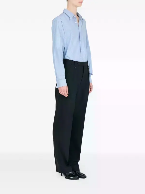 MAISON MARGIELA Buttoned Wool Trousers