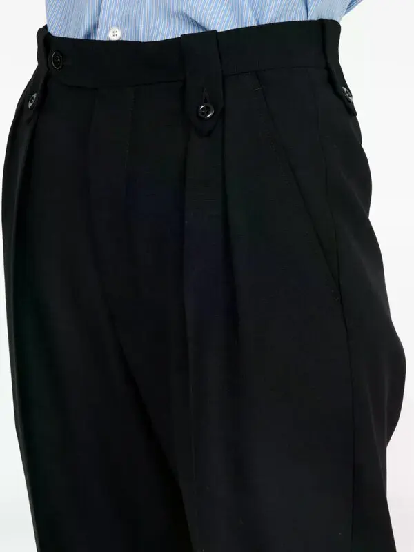 MAISON MARGIELA Buttoned Wool Trousers