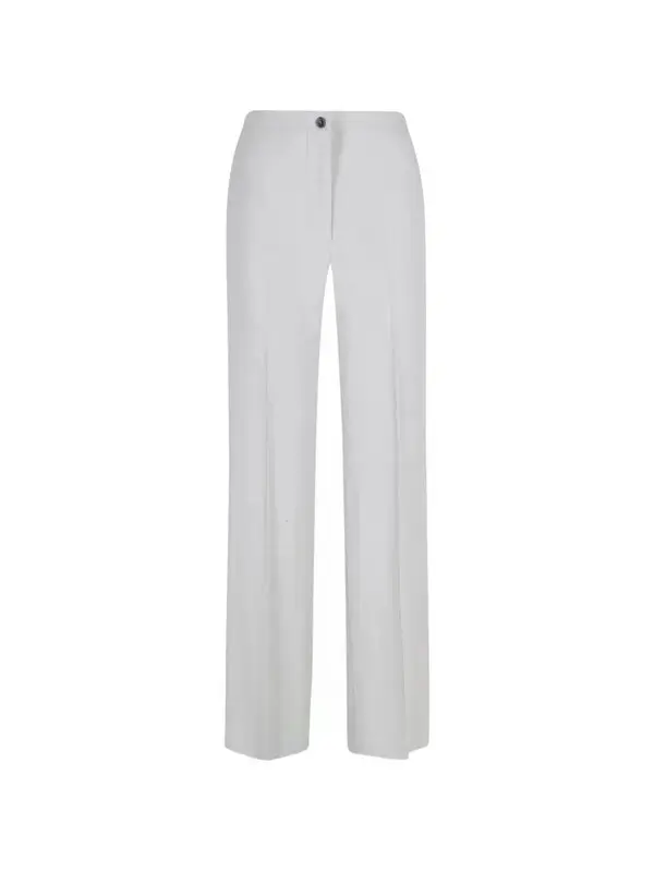 Seventy Buttoned Pleated Trousers - Grey