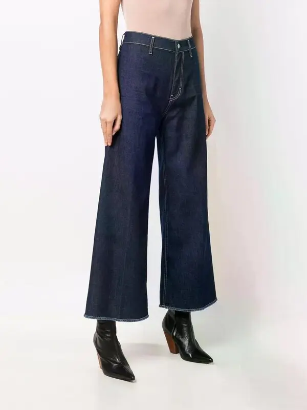 HAIKURE High-waisted Wide-leg Jeans