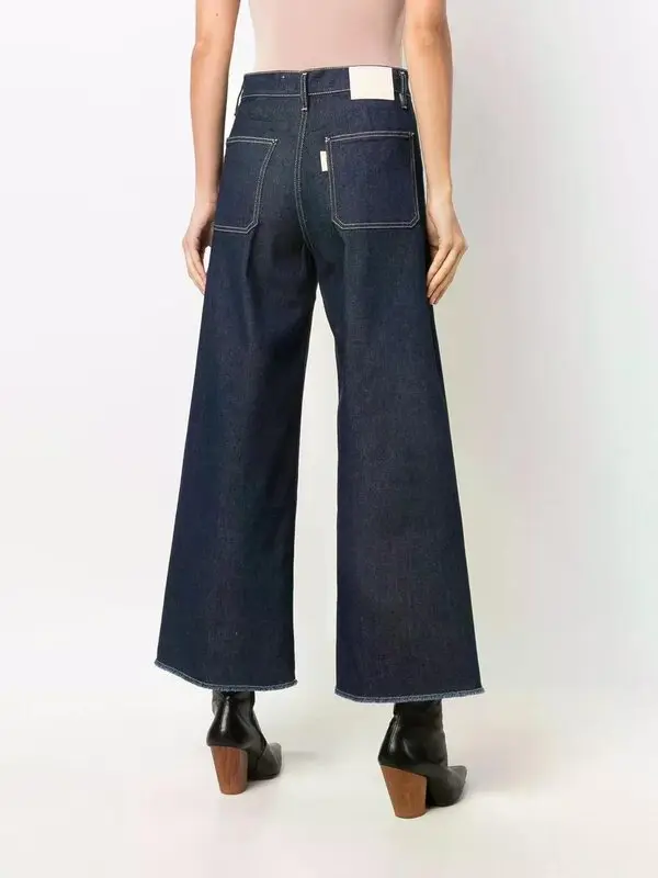 HAIKURE High-waisted Wide-leg Jeans