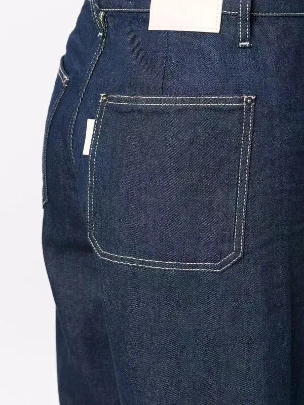 HAIKURE High-waisted Wide-leg Jeans