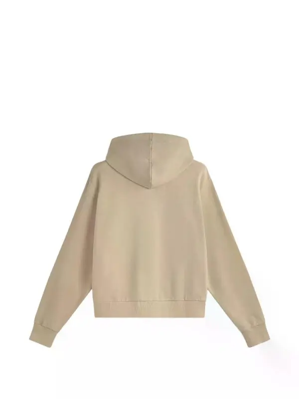 LES HÉRITIERS Logo-detail Zip-up Hoodie