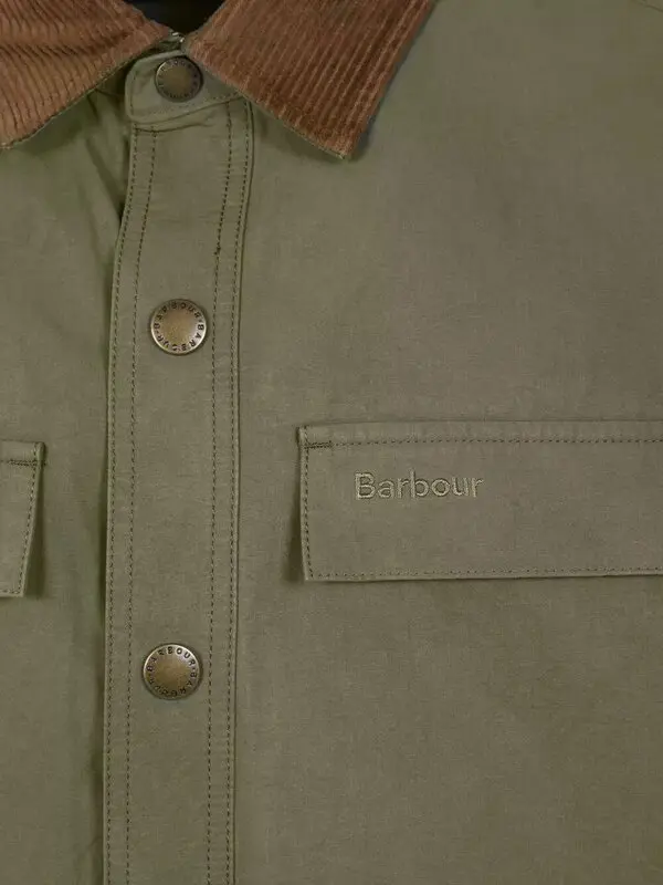 Barbour Corduroy-collar Shirt Jacket
