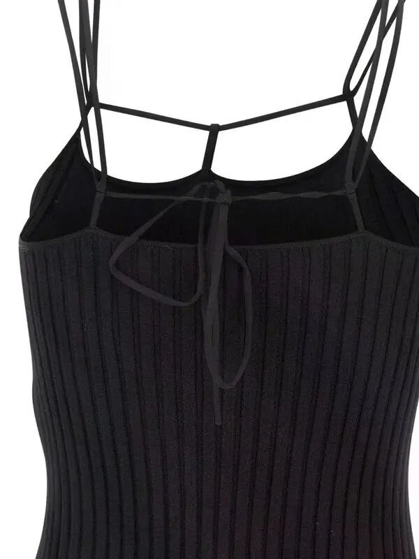 A. ROEGE HOVE Corin Ribbed Knit Tank Top