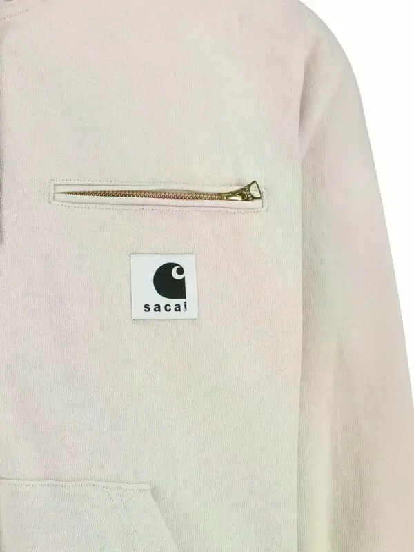 Sacai X Carhartt Wip Zip Cotton Jacket