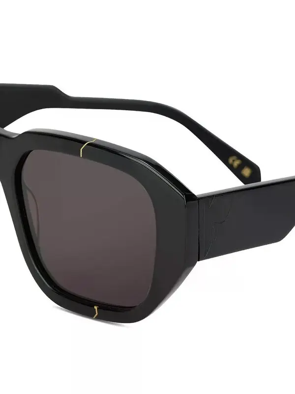 FACE.HIDE Broken Cosmo Oversized-frame Sunglasses