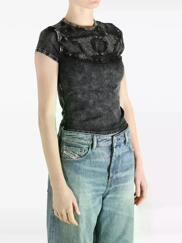 DIESEL® T-mely Cup-detail T-shirt