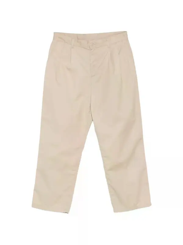 Carhartt Work In Progress Evan Buttoned Pleated Trousers - Neutrals