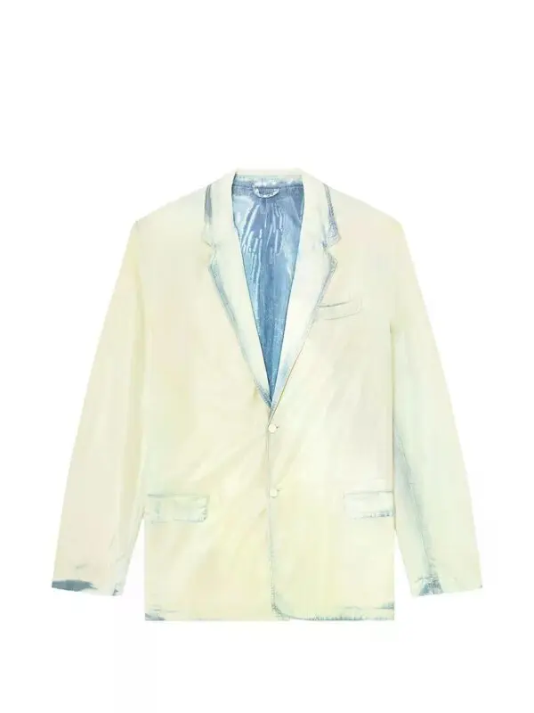 DIESEL® X-ray Bleach Denim Blazer