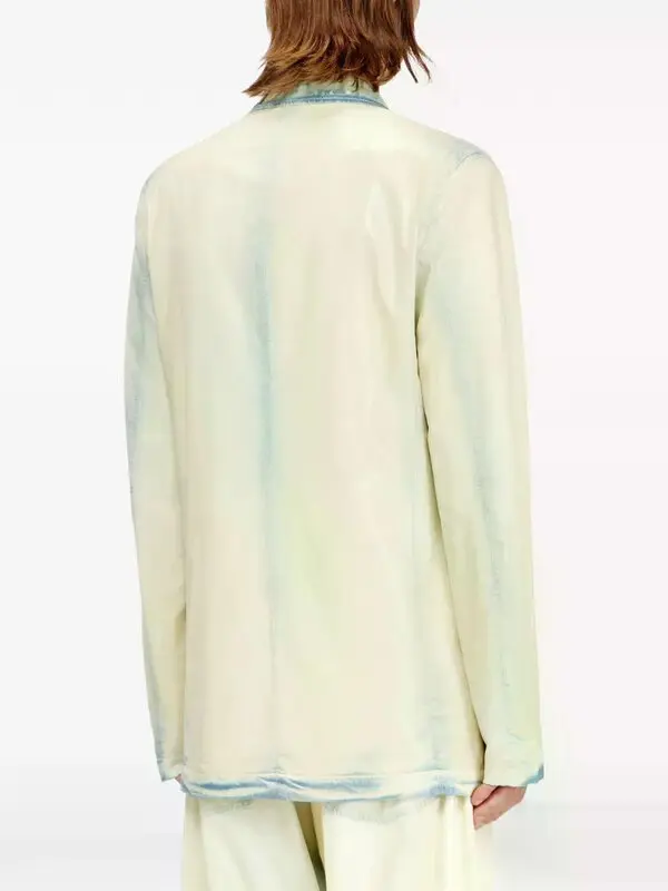 DIESEL® X-ray Bleach Denim Blazer