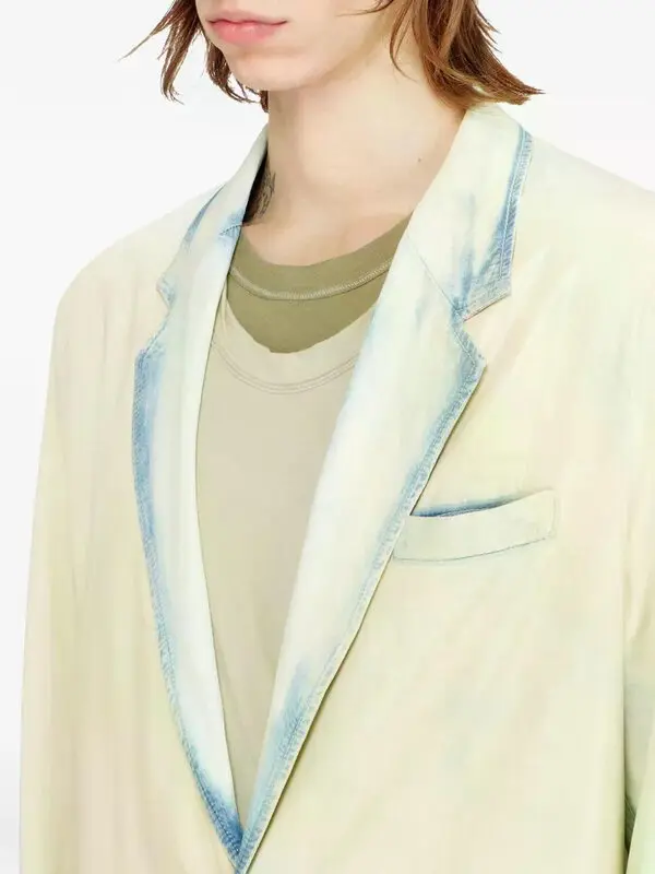 DIESEL® X-ray Bleach Denim Blazer