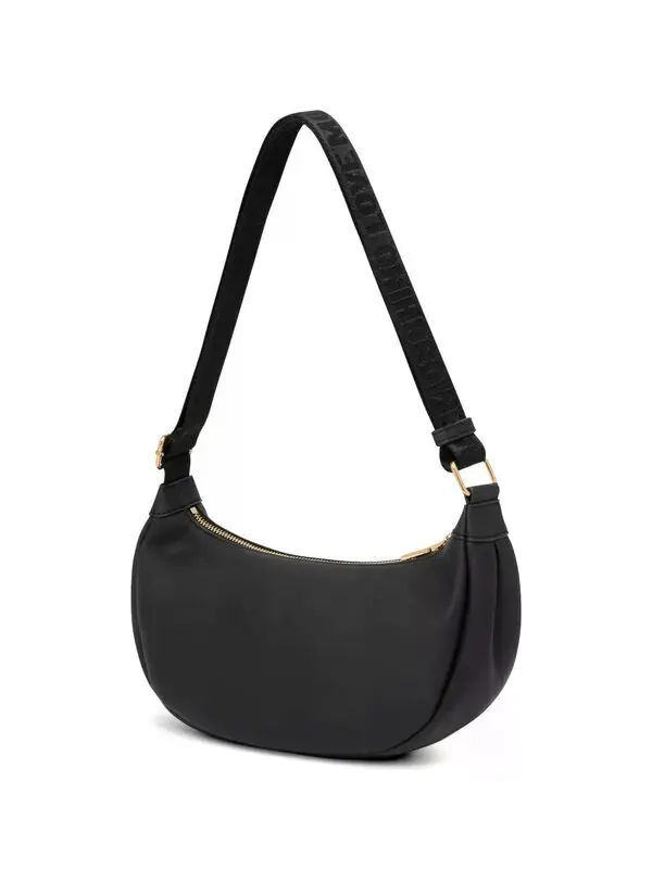 Moschino Logo Shoulder Bag - Black