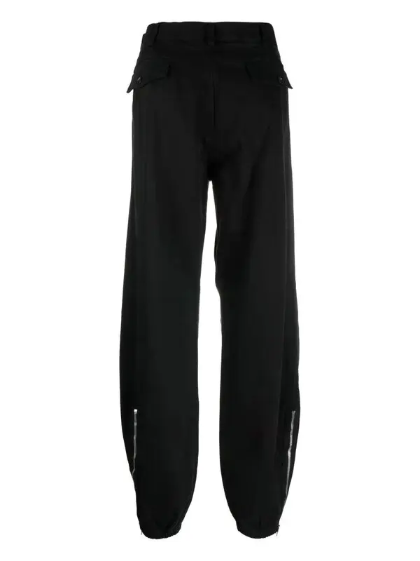 WINNIE N.Y.C Cotton Knee-pad Trousers