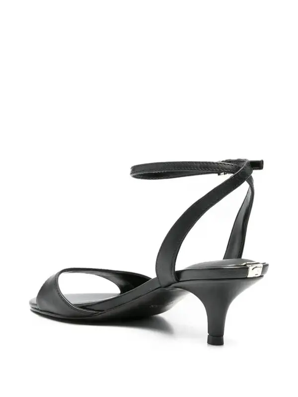 Guess Leather Ankle Strap Stiletto Sandals
