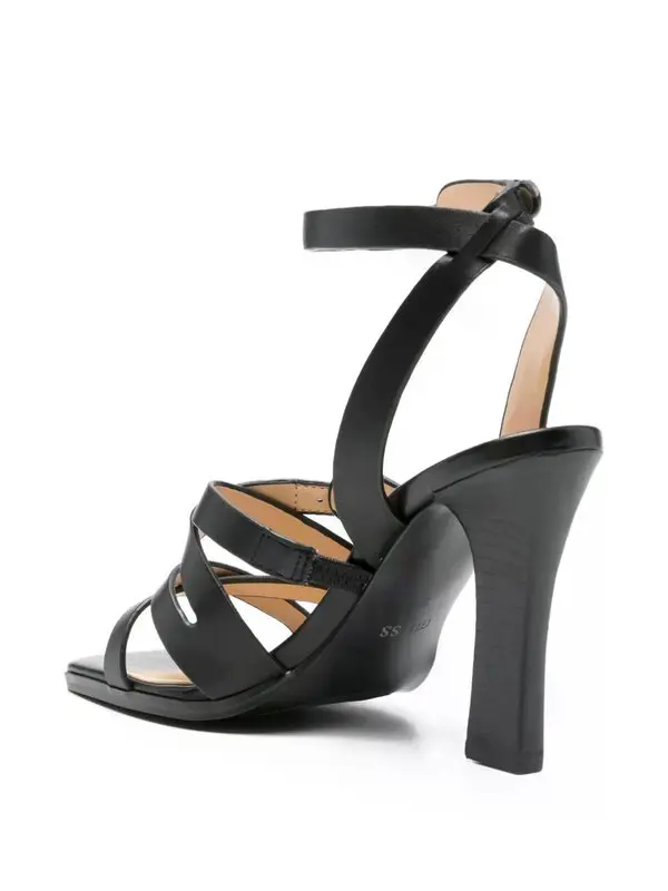 Guess Strappy Buckle High Heel Sandals