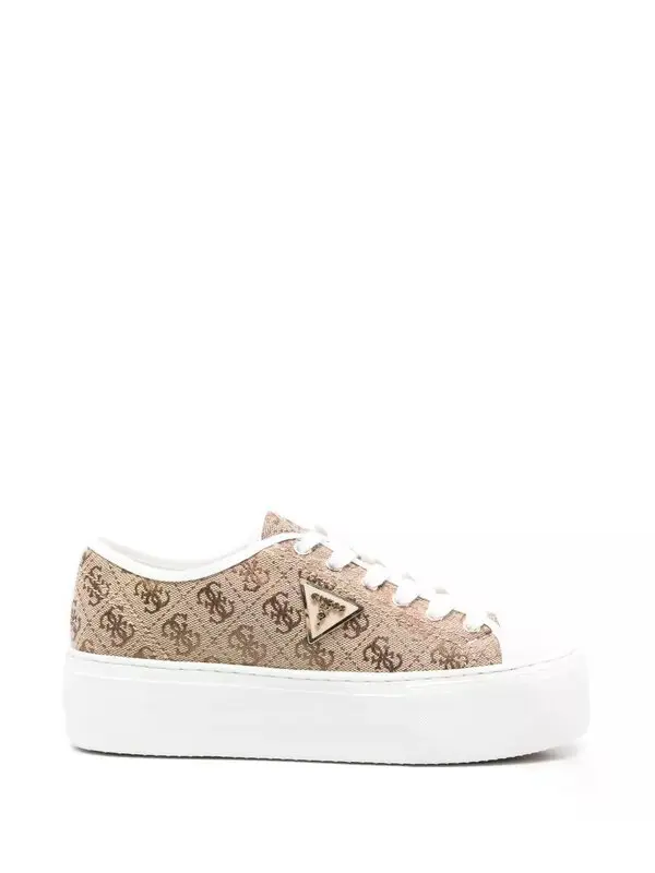 Guess Monogram Platform Sneakers