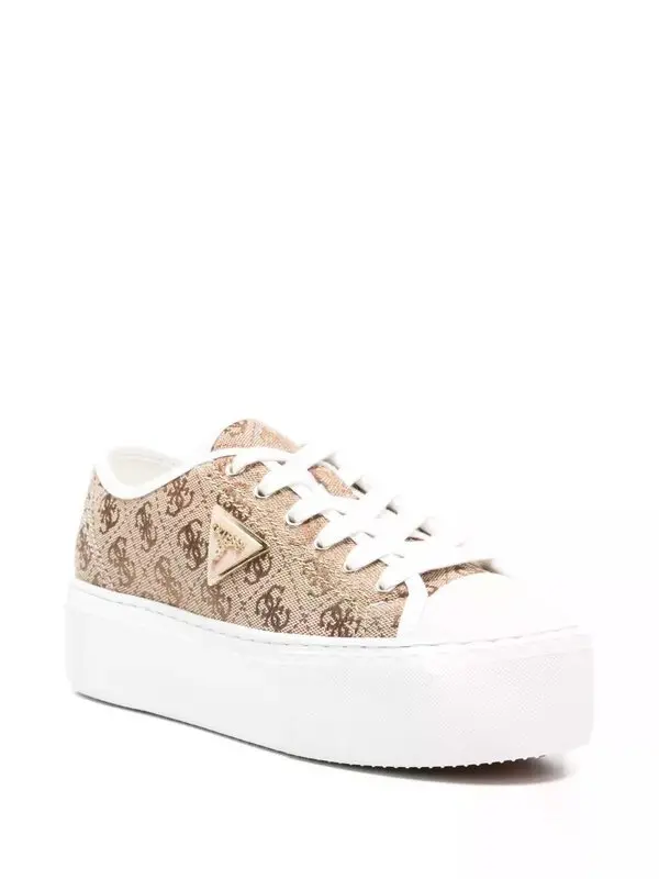 Guess Monogram Platform Sneakers