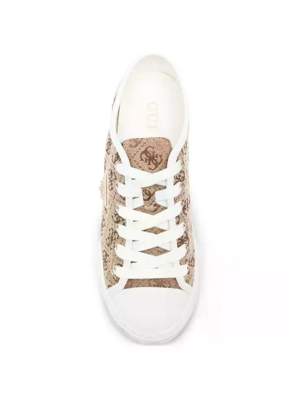 Guess Monogram Platform Sneakers