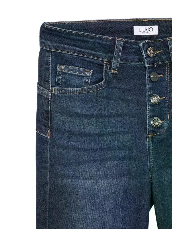 Liu Jo Princess Cropped Flare Jeans