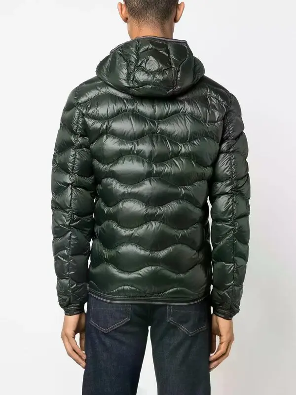 BLAUER. Feather-down Quilted Jacket - Green
