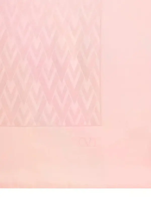 Valentino Garavani Logo-detail Scarf