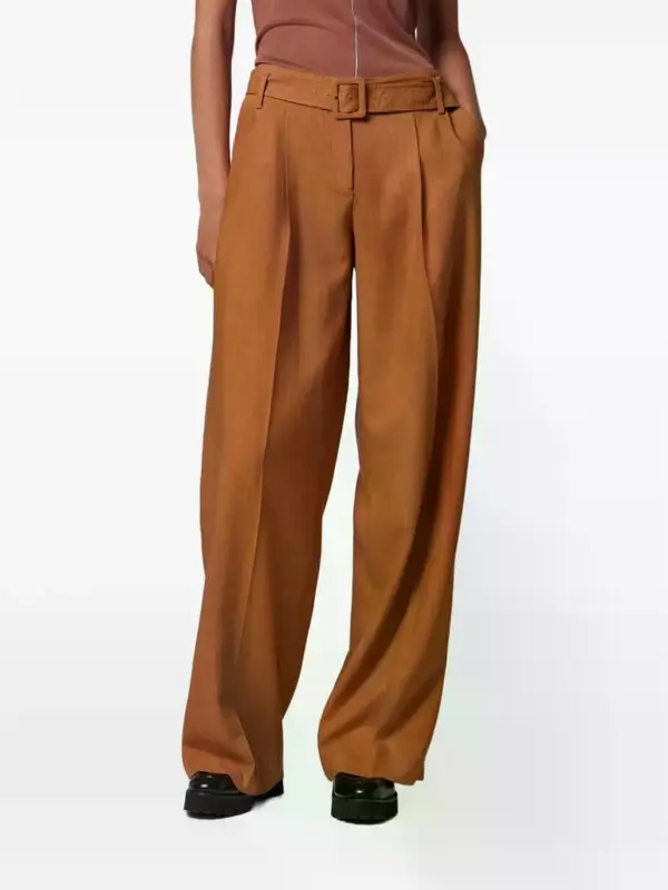 Paul Smith Pleated Wide Leg Trousers
