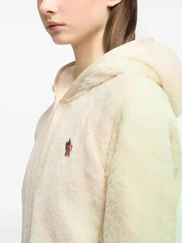Moncler Reversible Polartec Hooded Zip-up Jacket