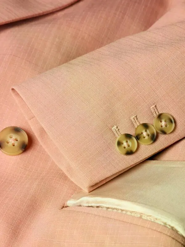 Paul Smith Button Double-breasted Blazer - Pink
