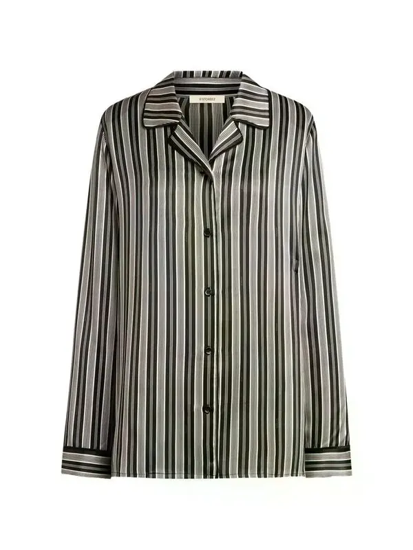 12 STOREEZ Striped Pyjama Set