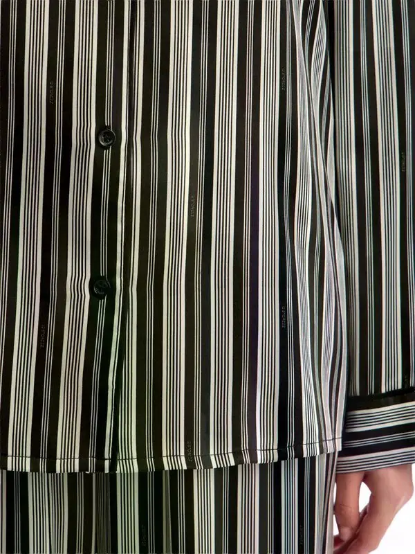 12 STOREEZ Striped Pyjama Set